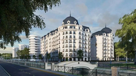 ЖК LAFAYETTE Кушбеги Ш.Руставели Коробка Дуплекс 4-комнатная 116 м2