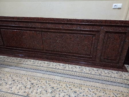 Granit mramor sokl letni kuxniya teramiz
