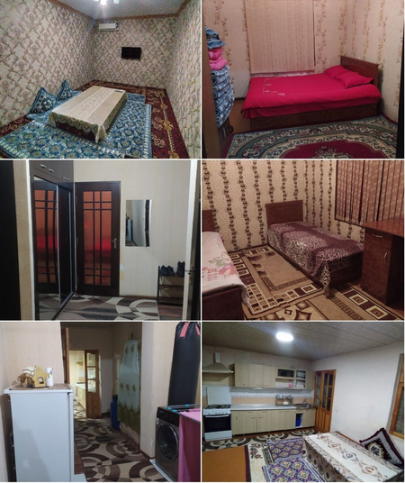 Maktab va bohcha yonida