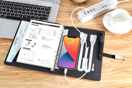 Бизнес корпоративный. Беспроводная зарядка Power Bank USB.