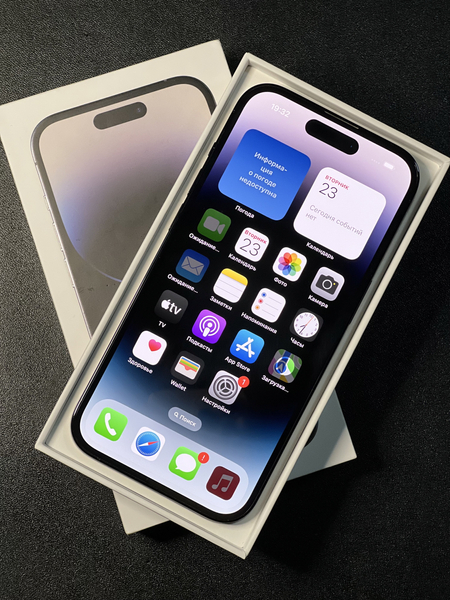 iPhone 14 Pro Black 256 Gb 12 oy