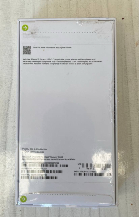 Iphone 15 pro korpus taqilgan orginal Xr 128 GByengi