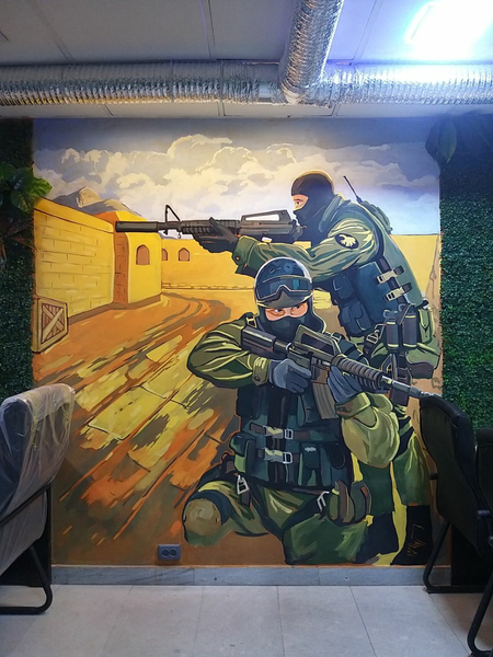 Рассом, компютер игра, художник.