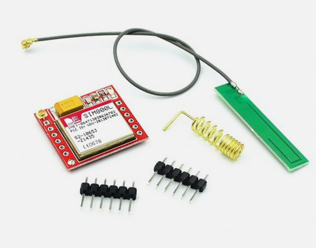 SIM800L sim karta o‘rnatuvchi modul mikrosxema