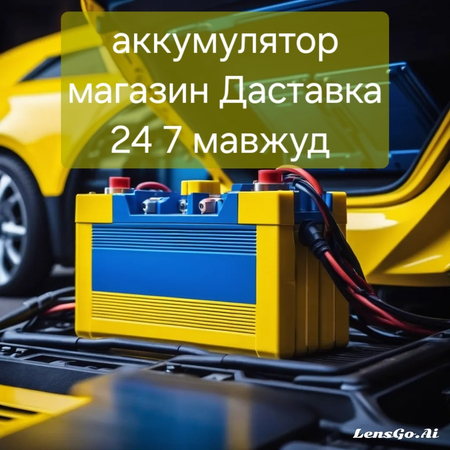 Akkumulyator 24 7 dastavka ustanovka diagnostika xizmati mavjud