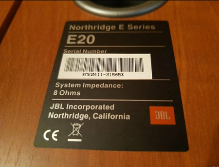 Колонки JBL Northridge E20