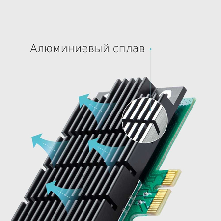 Двухдиапазонный PCI Express-адаптер с Bluetooth 4.2 TP-Link Archer T5E