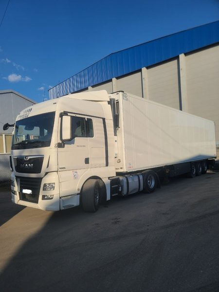 MAN TGX 18.500 + Реф SCHMITZ Сотилади