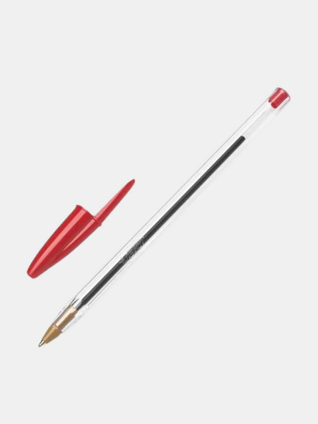 Набор ручек BIC Cristal, 10 шт, Красный