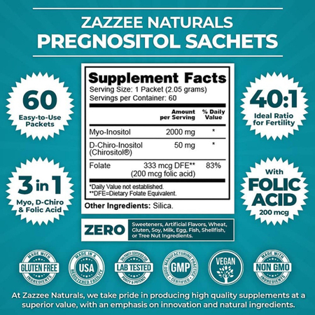 Zazze Naturals Pregnositol