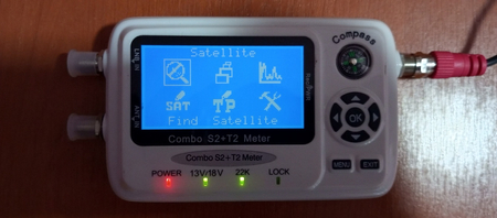 SAT Finder Combo S2+T2