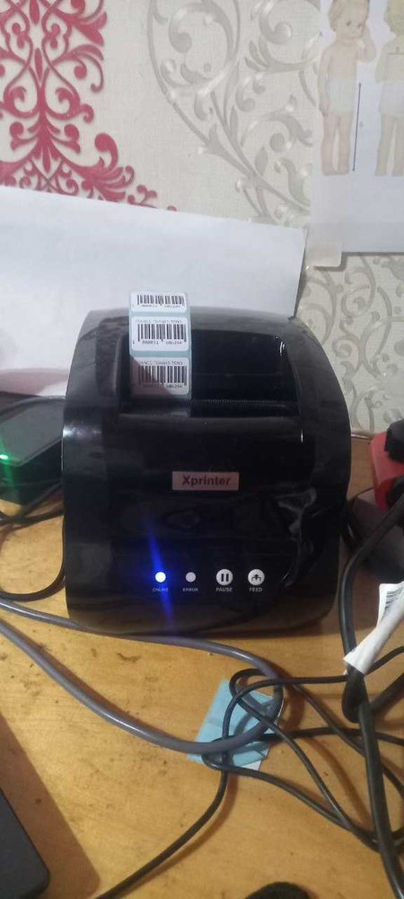 Принтер для штрих кодов . Термо принтер