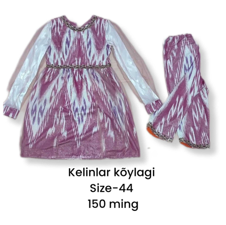 Kelinlar sarpo ko'ylagi va klach