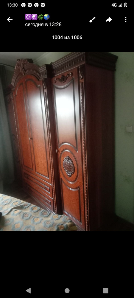 Шкаф ва тумбочка