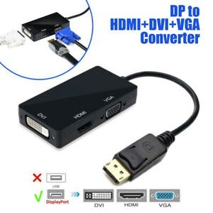 Переходник Display port to hdmi , vga ,dvi