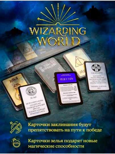 Монополия Гарри Поттер для детей и взрослых