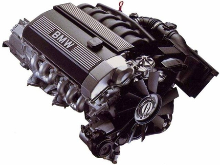 Двигатель BMW M52B28TU с двойным ванусом 2.8литра
