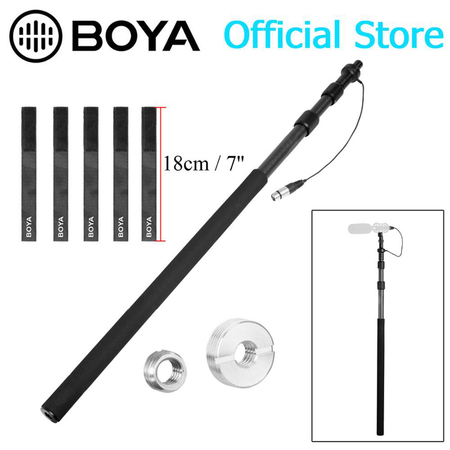 Бумполь из углеродного волокна BOYA BY-BP25