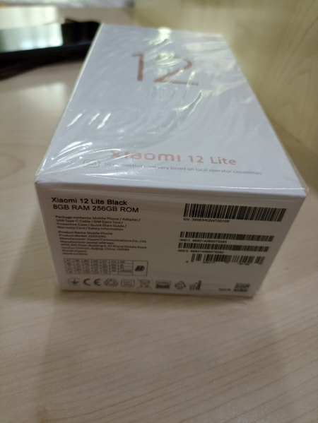 Xiaomi 12 lite 5G. 256/8 Gb