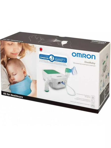 OMRON
Ингалятор небулайзер компрессорный C301 DuoBaby
