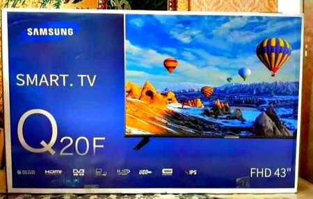 Samsung 43 Smart Android 11 Гарантия 2 года Пульт голосовой аеромыш