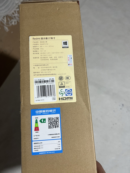Монитор Xiaomi Redmi 27 IPS 60-75Hz Flat Ideal holatda