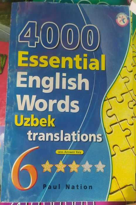4000 Essential English words, with answer key. Paul Nation