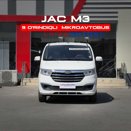 Jac M 3 Mikroavtobusi bu eng yaxshi tanlov