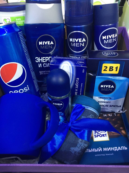 Nivea nabor men erkaklar uchun sovg’a to’plami 14-yanvar gift box