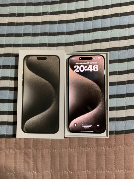 Iphone 15 pro max 256gb
