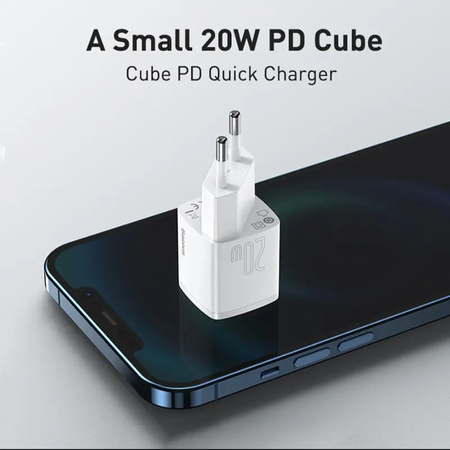 Baseus Cube PD Original 20W IPhone Kabeli Bilan