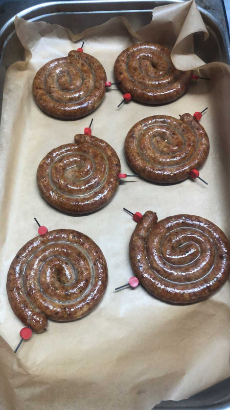 Колбаски домашние чисто халяль