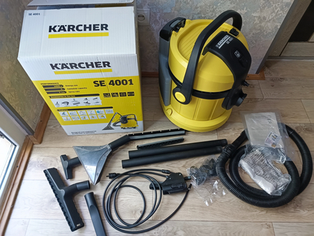 Моющий пылесос KARCHER SE 4001. Original GERMANY. Почти новый