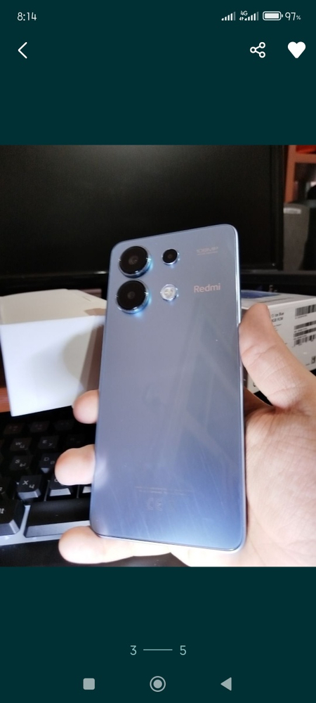 Redmi Not 13 6/128 kafolati bilan Samsung iPhone Honor ZTE Infinix Tec