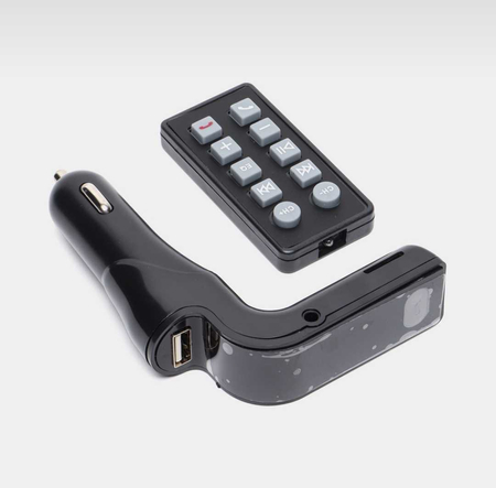 Автомобильный Bluetooth FM трансмиттер, ФМ модулятор для авто