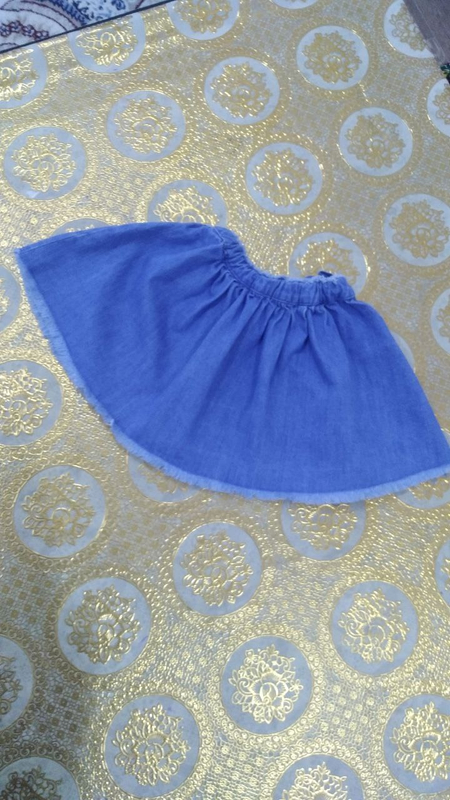 Джинсовая юбочка Zara  на 4-5лет