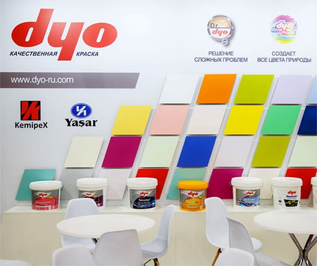 Магазин лакокрасочной продукции компании DYO, оточенто, венецианка.