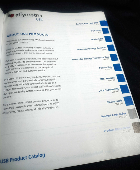 Каталог Accelerating Results. Reagents. Enzymes. Biochemicals. США
