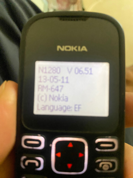 Nokia 1280 va Sicco MK474