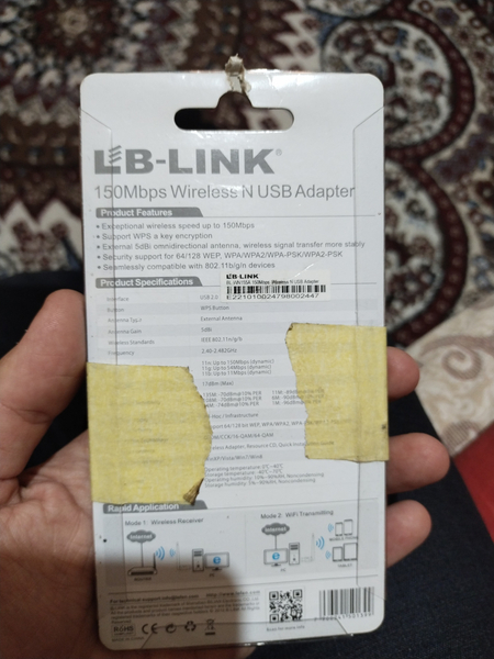 Wifi antena kompyuterga