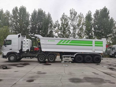 Полуприцеп задней разгрузки U-образный (40 куб). Kredit/Lizing