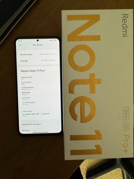 Redmi Note 11 Pro +