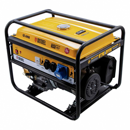 Генератор бензиновый GE 6900. 5.5 кВт.