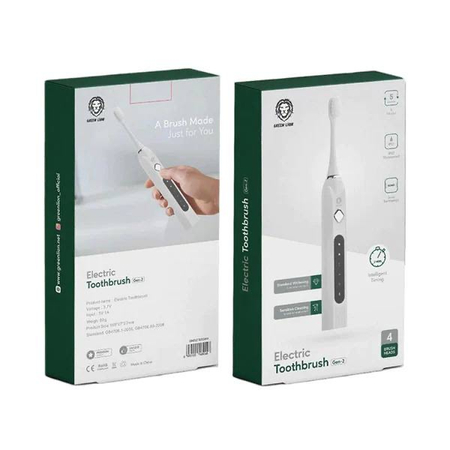 #Toothbrush Green Lion Gen2 GNELETB2GWH Электрическая зубная щетка