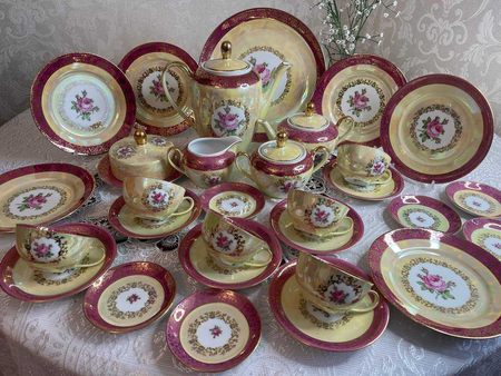 Чайный сервиз, новый. 6 персон. Фортуна
