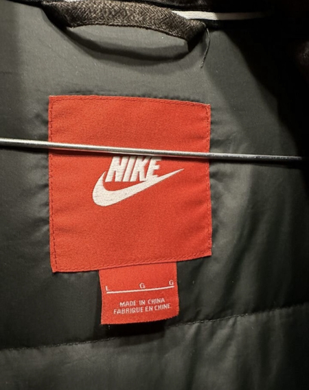 Зимняя теплая куртка Nike (оригинал)