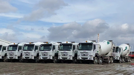 Howo миксер сотувда тайёр CNG 10м³  XCMG