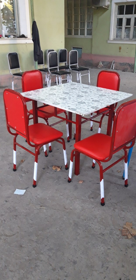 Stol stullar mebel  temir partalar