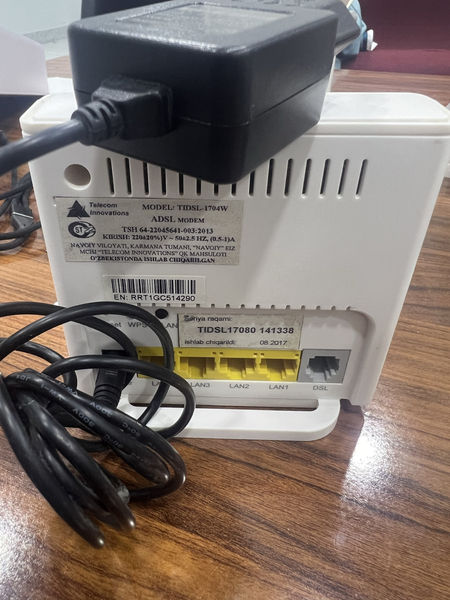 ADSL2+modem, TIDSL-1704W