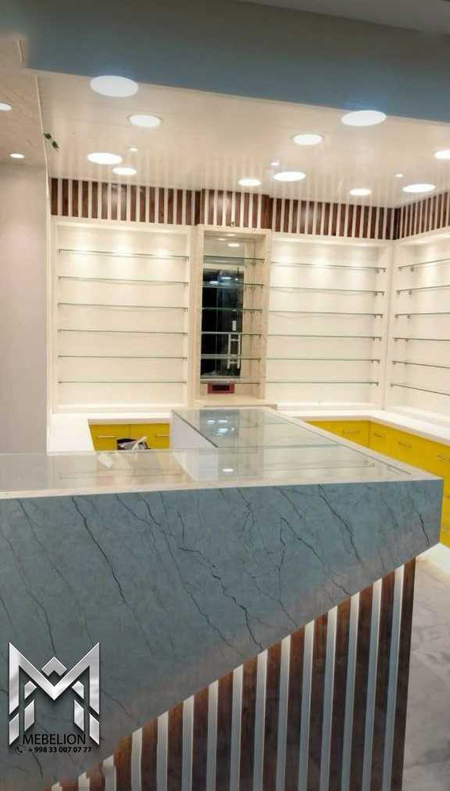 Magazinlar uchun Prilavka, stelaj, vitrinalarni zakazga tayyorlaiymiz!